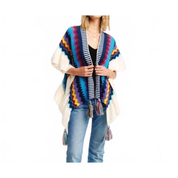 Love Sense | Sweaters | New Love Sense Sassy Kimono Style Poncho With ...